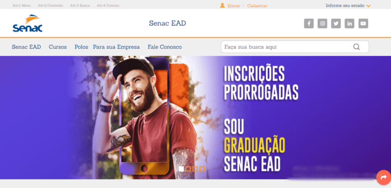 SENAC DF 2022 → Inscrições, Cursos Gratuitos Online